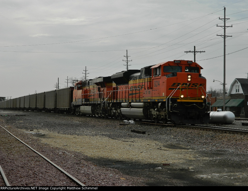 Northbound Empty BNSF Coal